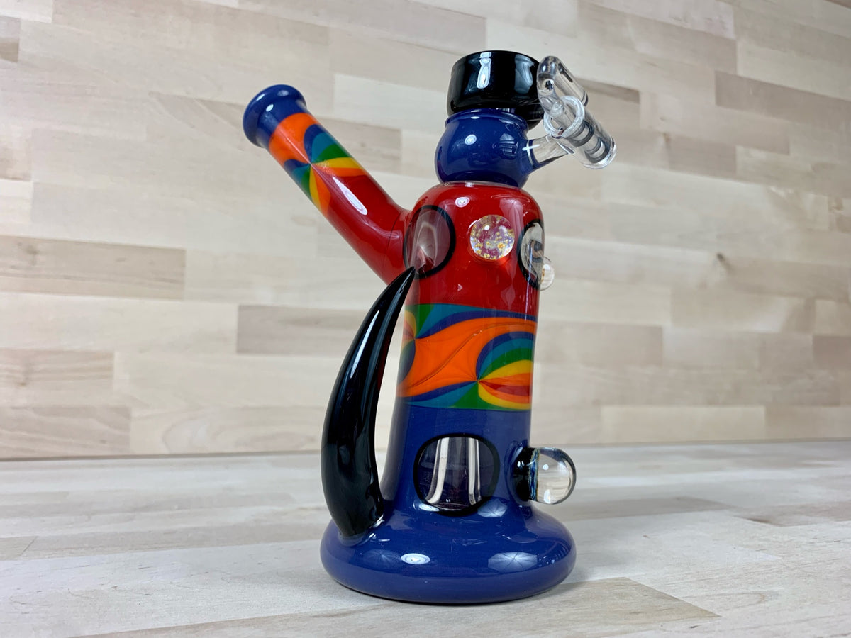 Matt Cascio Worked Rig w/ Cap & Swing Red – Primal Glass