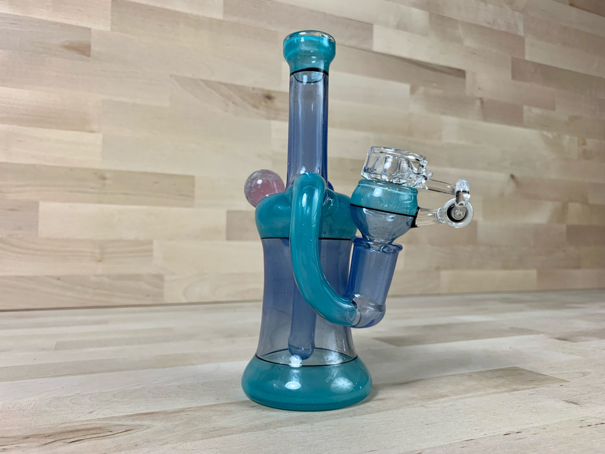 Matt Cascio Light Blue Minitube – Primal Glass