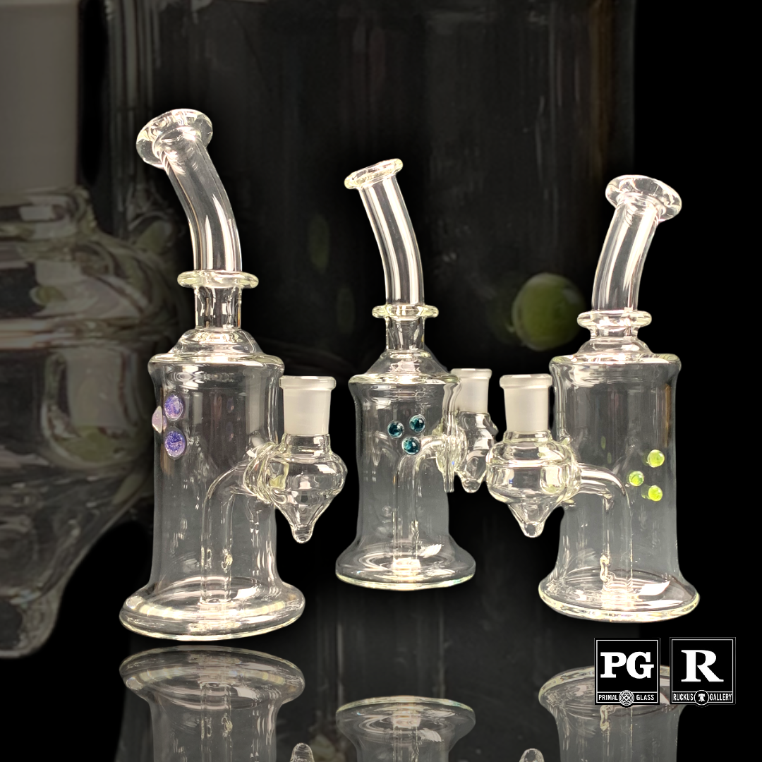 Brickyard Clear Banger Hanger – Primal Glass