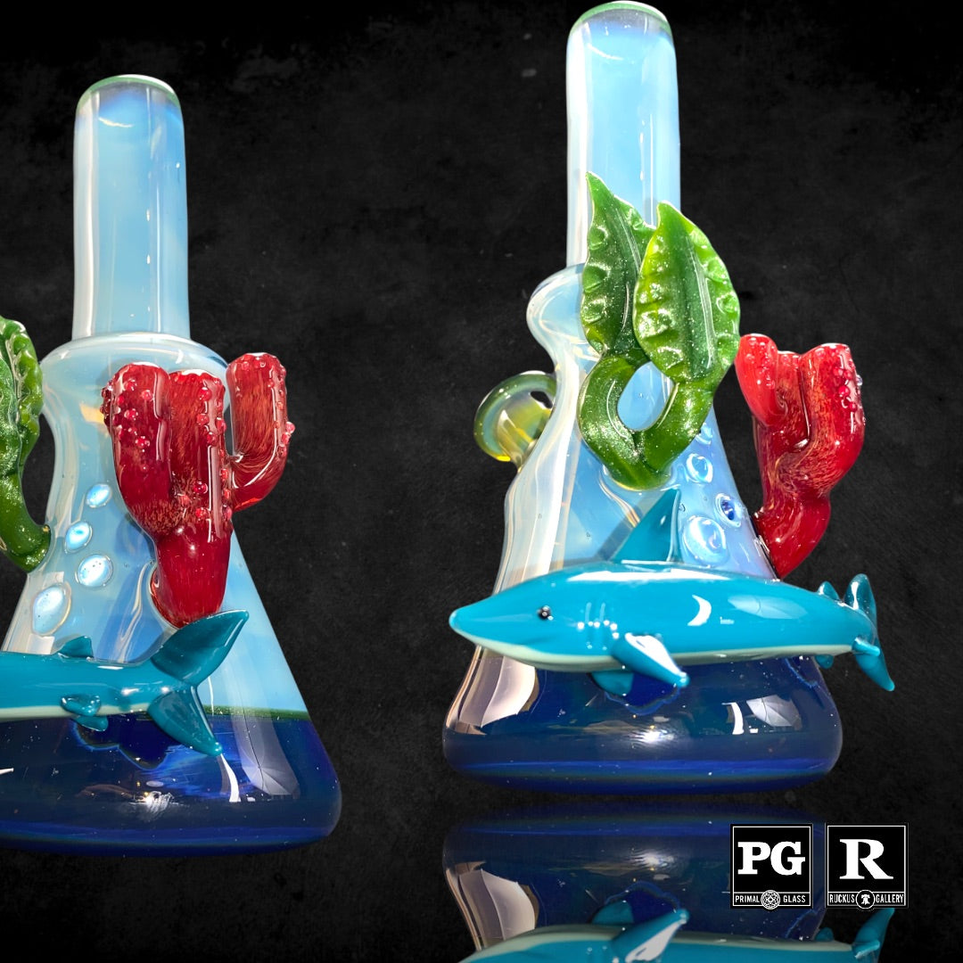 Burtoni Shark Mini Tube – Primal Glass
