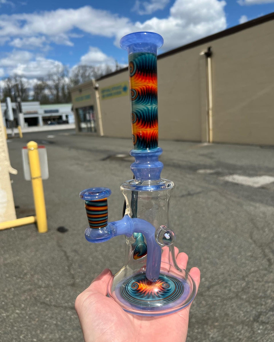 Devo Blue Cheese Custom Wig Wag Tube w/ Horn – Primal Glass